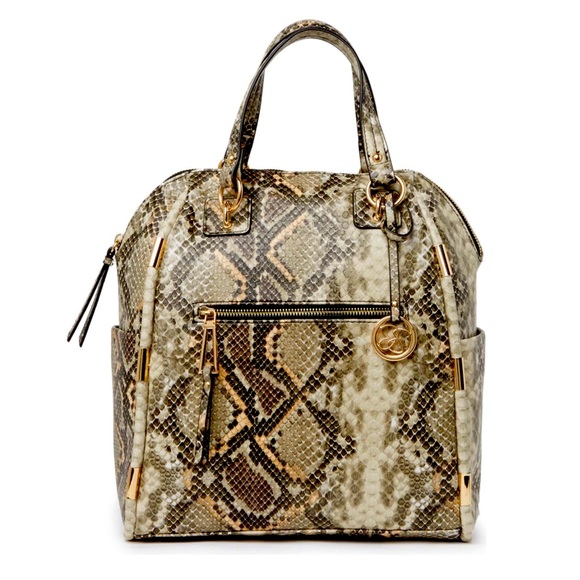 Jessica Simpson | Bags | Jessica Simpson Phoebe Backpack Natural Python ...